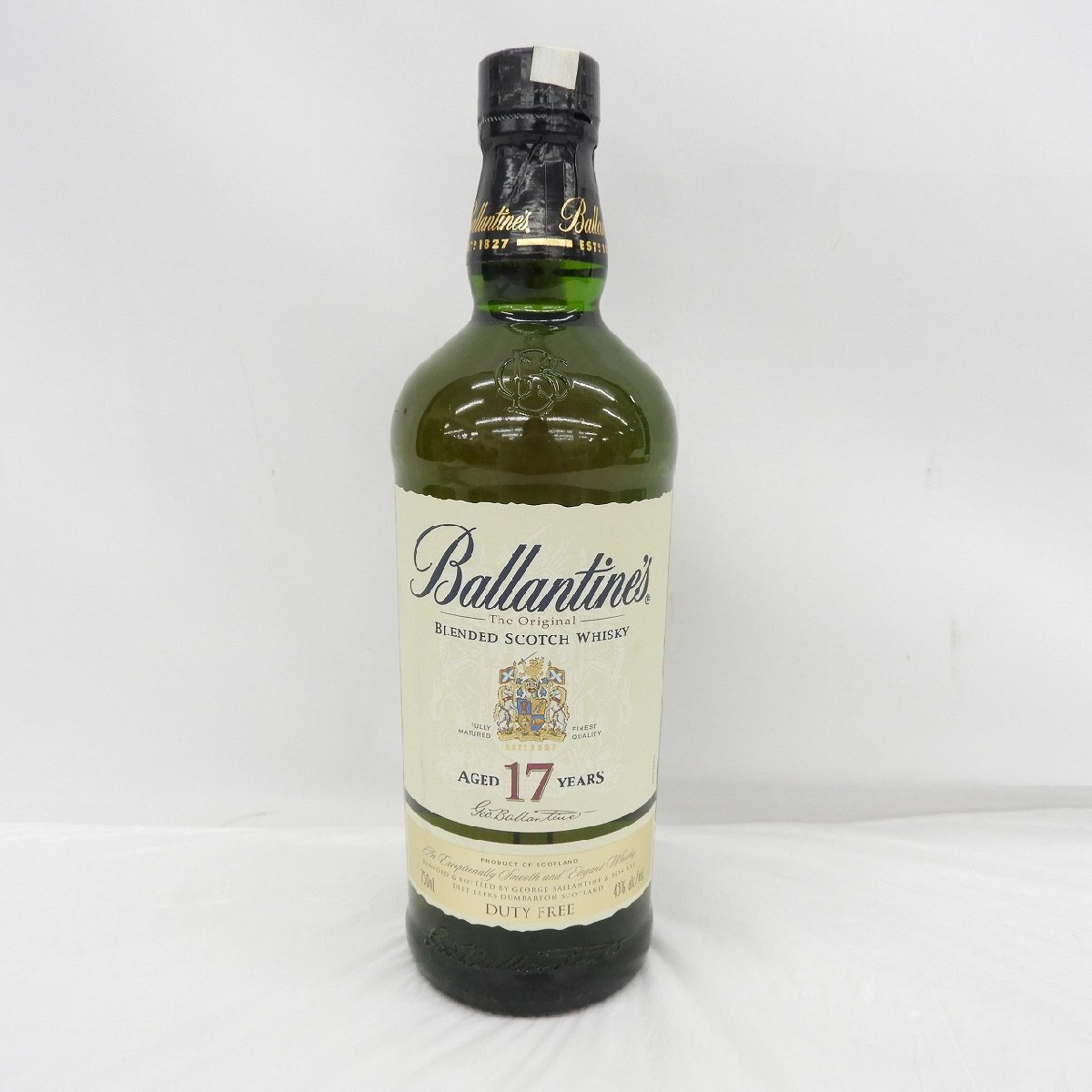 1円 未開栓 Ballantine's バランタイン 17年 オリジナル ウイスキー 750ml 43% 11669623 0925(スコッチ)｜売買されたオークション情報、yahooの商品 ...