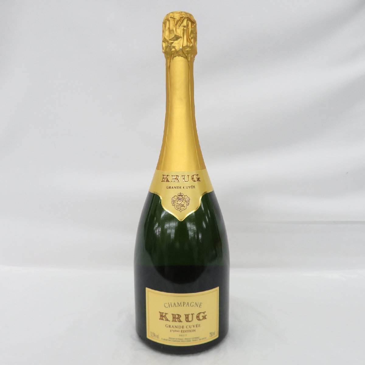 Yahoo!オークション - 1円～【未開栓】KRUG GRANDE CUVEE クリュッグ ...