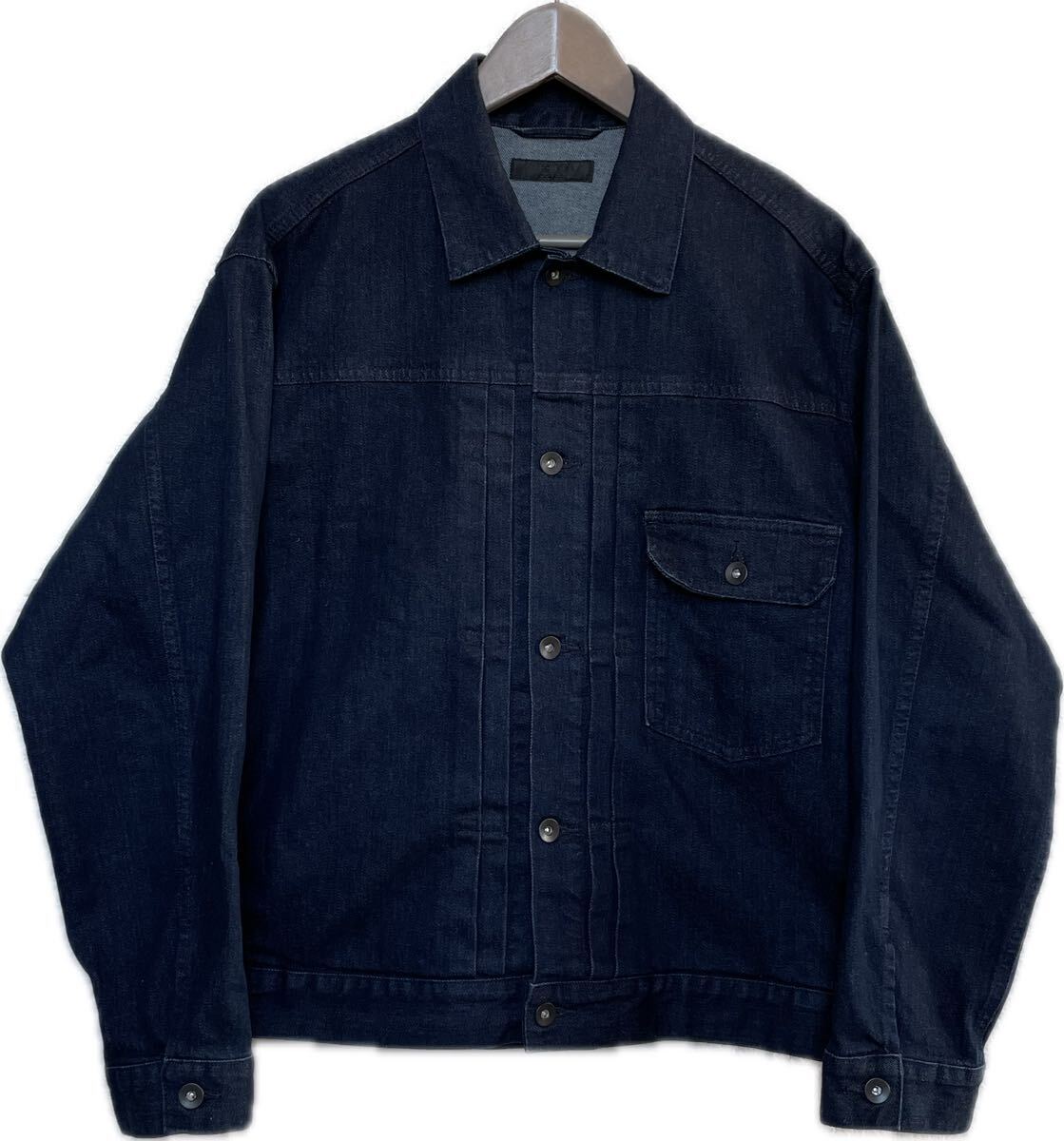 美品 ユニクロ 1stタイプ ストレッチ デニムジャケット リジッド 美品 ユニクロ 1stタイプ ストレッチ デニムジャケット リジッド