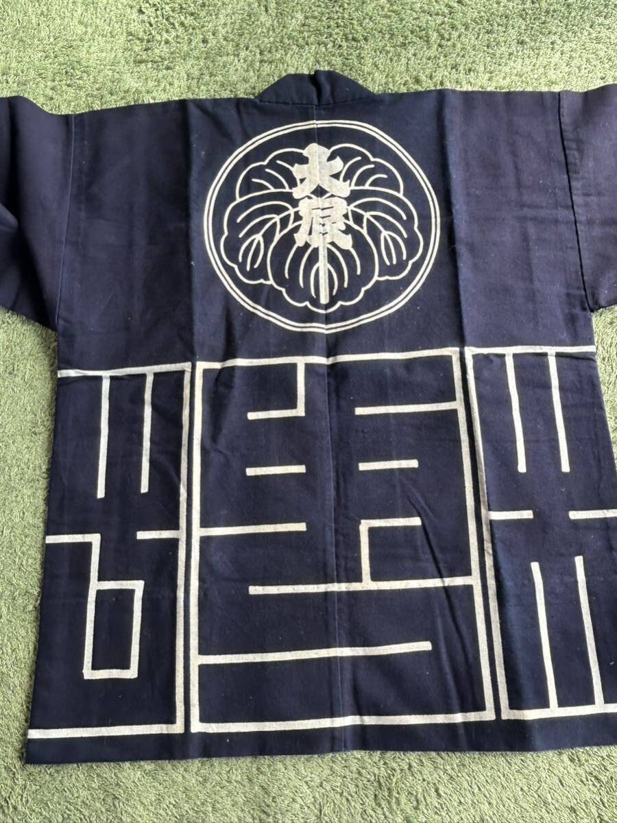 Yahoo!オークション - 木綿 はっぴ 厚地 アンティーク 横幅63縦78cm