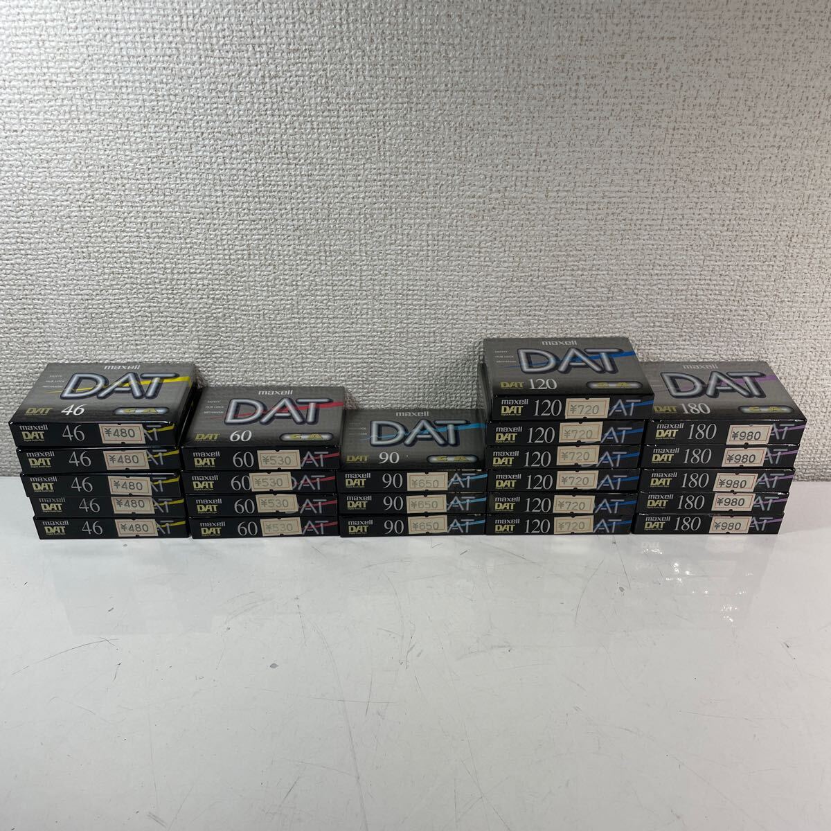 Yahoo!オークション - 未使用 マクセル maxell DAT テープ DM46D 5本 D...