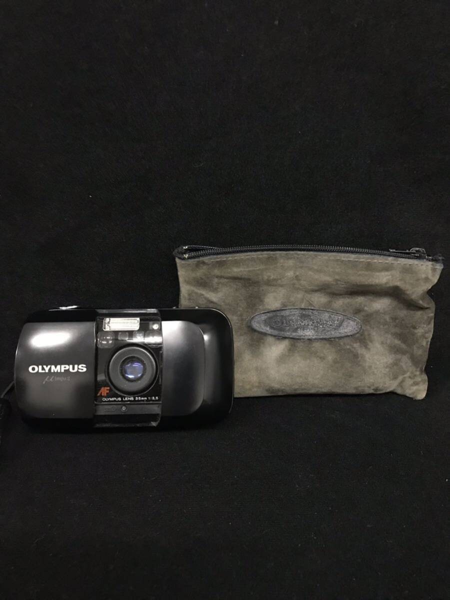 Yahoo!オークション - D459 OLYMPUS オリンパス μ 【mju 】 ミュ－ フ...