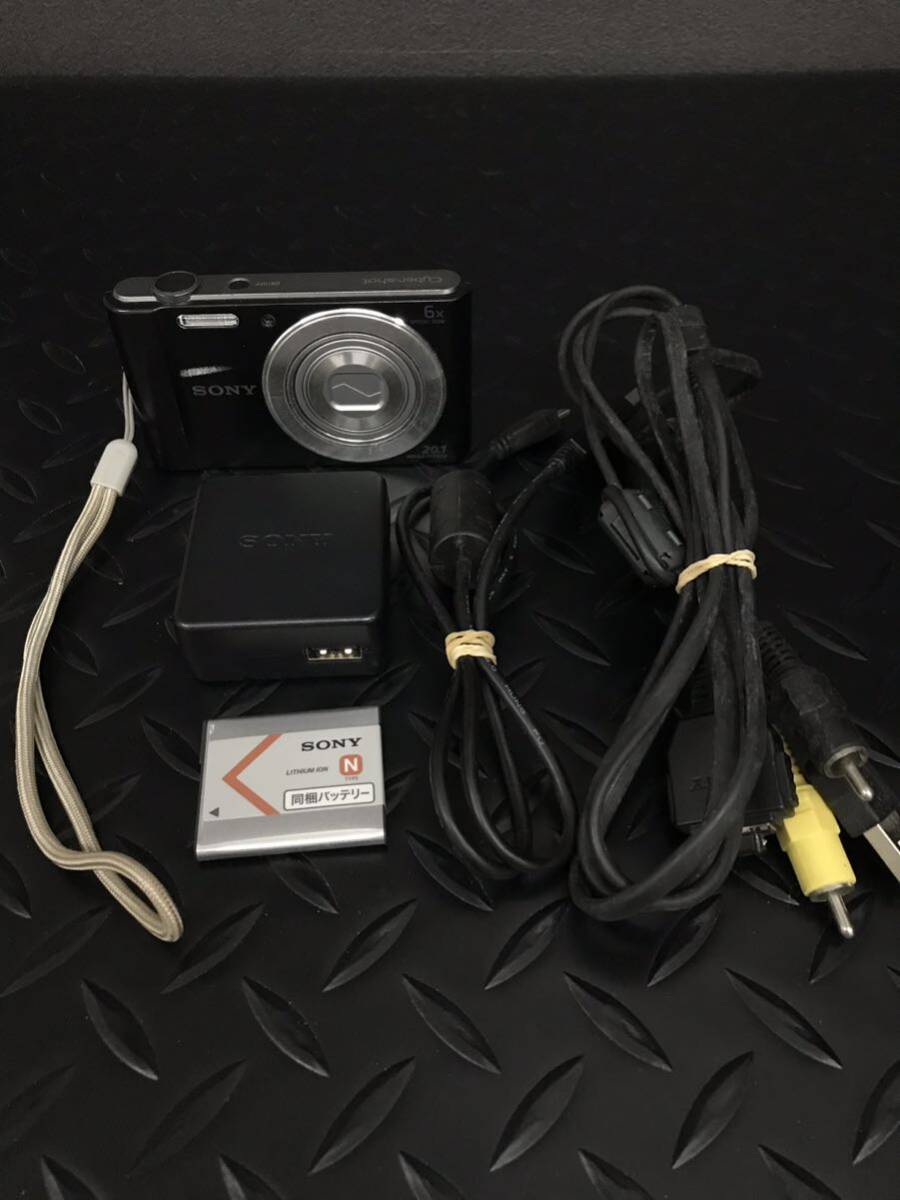 Yahoo!オークション - D504 SONY Cyber-short DSC-W810 コンパクトデジ...
