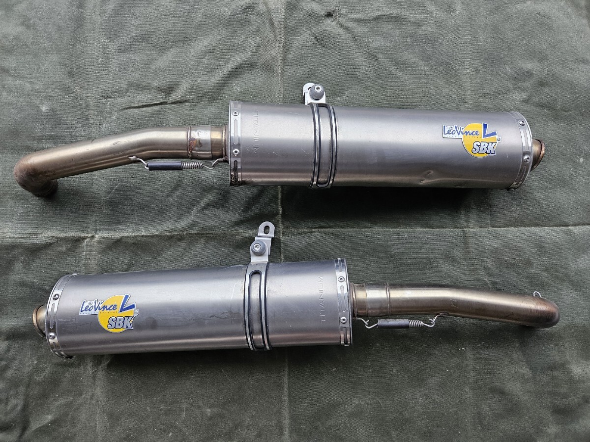 Yahoo!オークション - ドゥカティ ST4S レオビンチ スリップオン チタ...