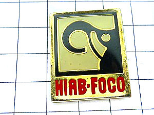 Yahoo!オークション - ピンバッジ・黒い象ゾウ動物 HIAB-FOCO フランス...
