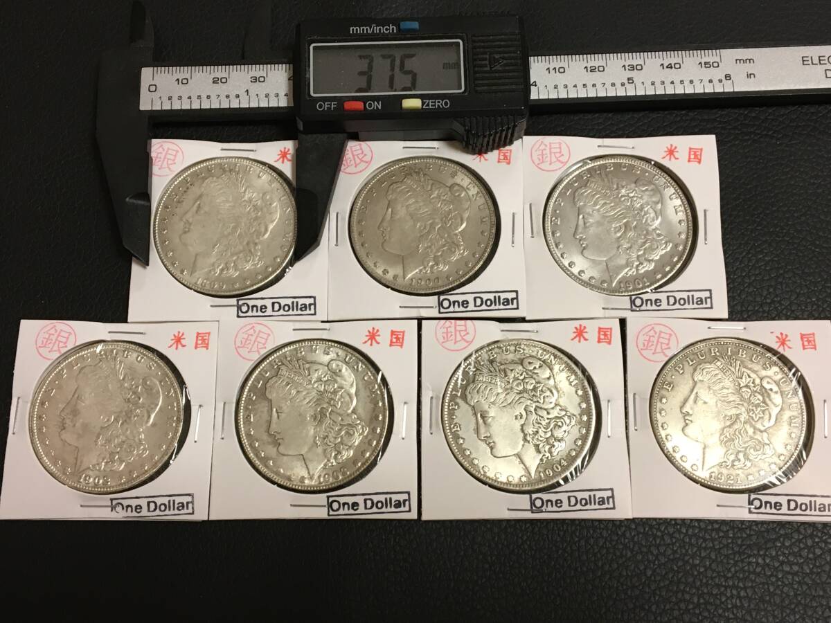 Yahoo!オークション - Z36)アメリカ古銭 モルガンダラー 1899年～1904...