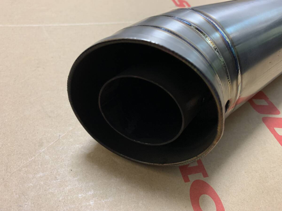 美品 コニカルGPメガホンチタンサイレンサー/マフラー 60 5 特注 美品 コニカルGPメガホンチタンサイレンサー/マフラー 60 5 特注