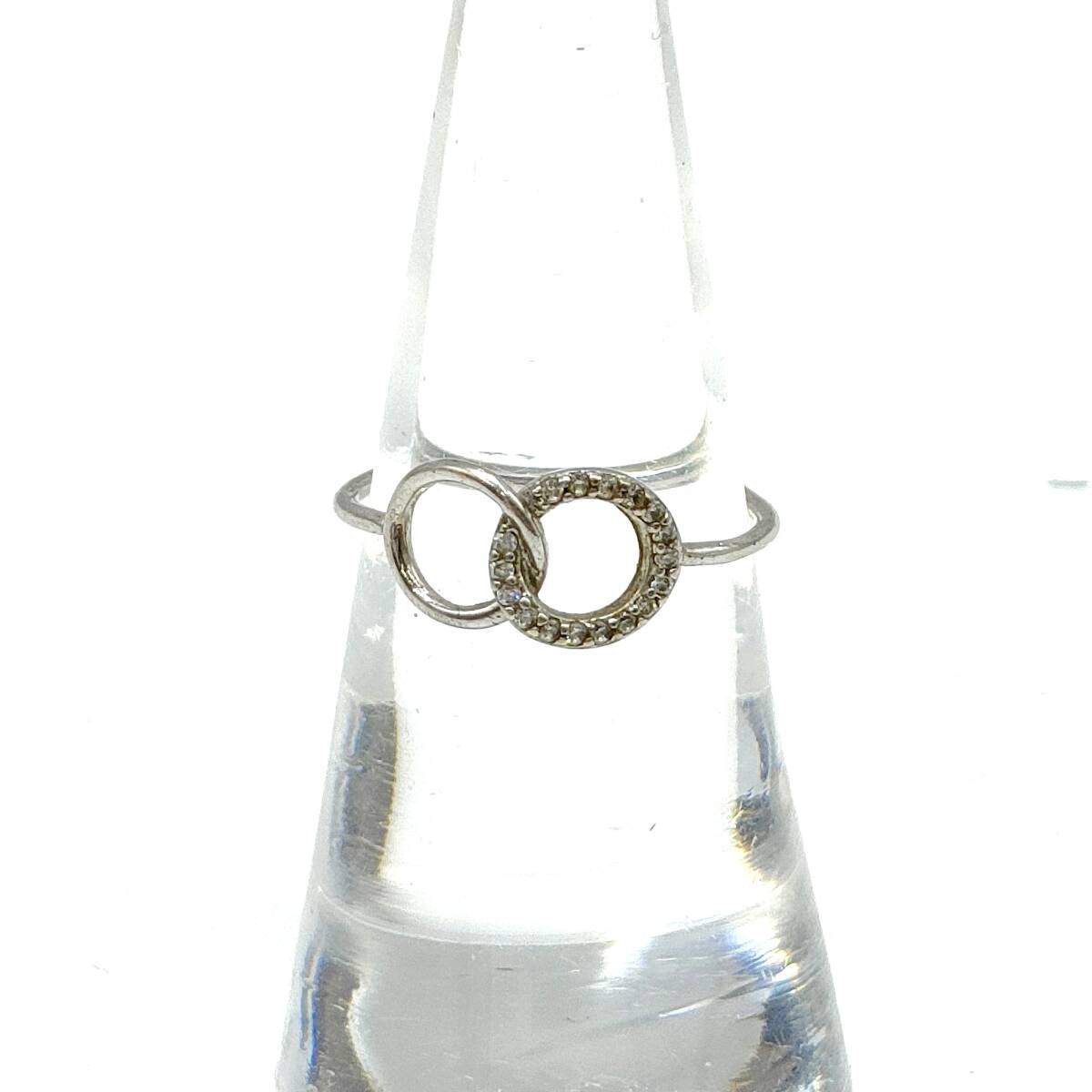 Yahoo!オークション - AGATHA アガタ リング #11.5 SV925 2連フープ サ...