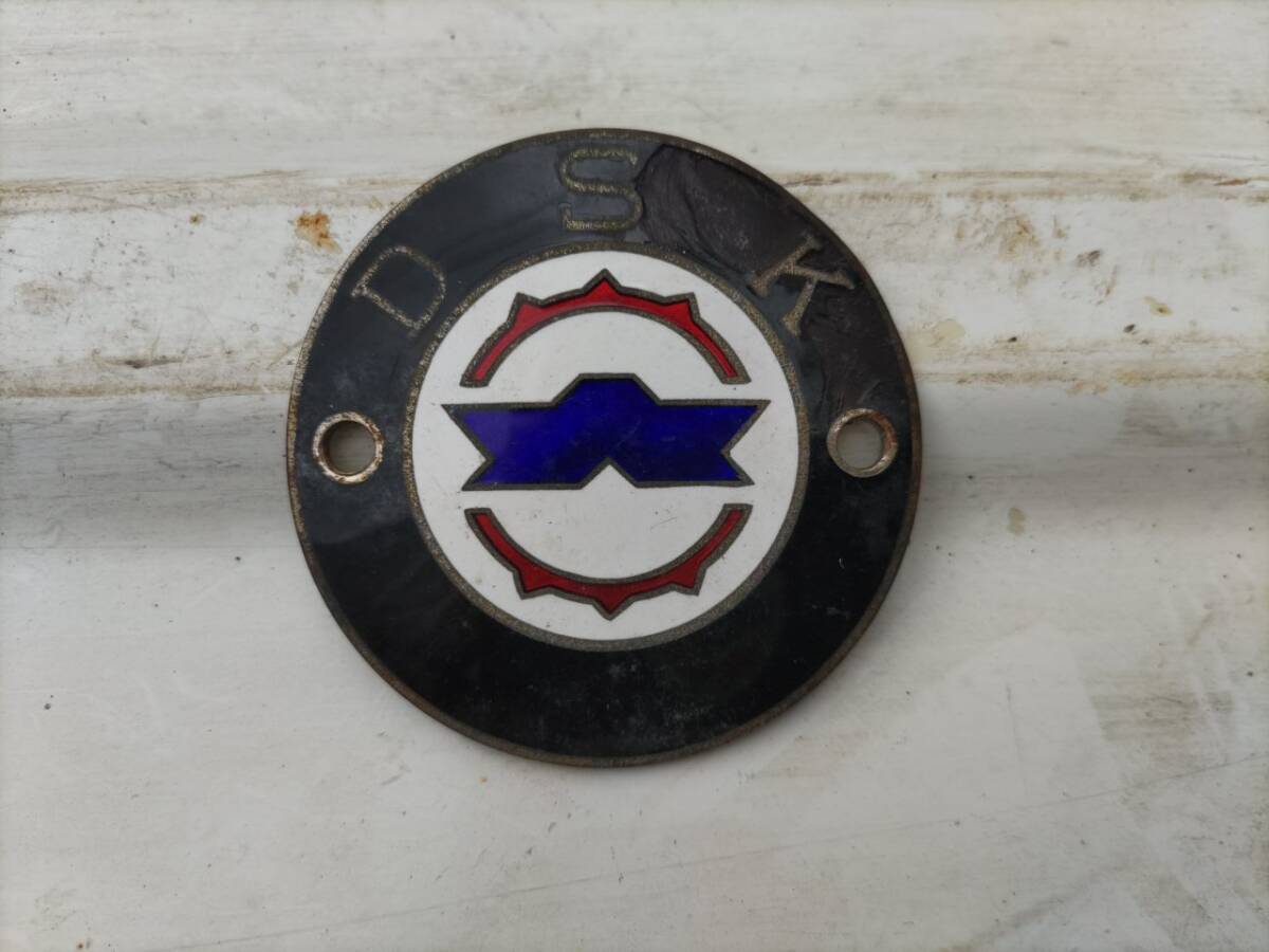 Yahoo!オークション - DSK デンスケ 純正タンクエンブレム