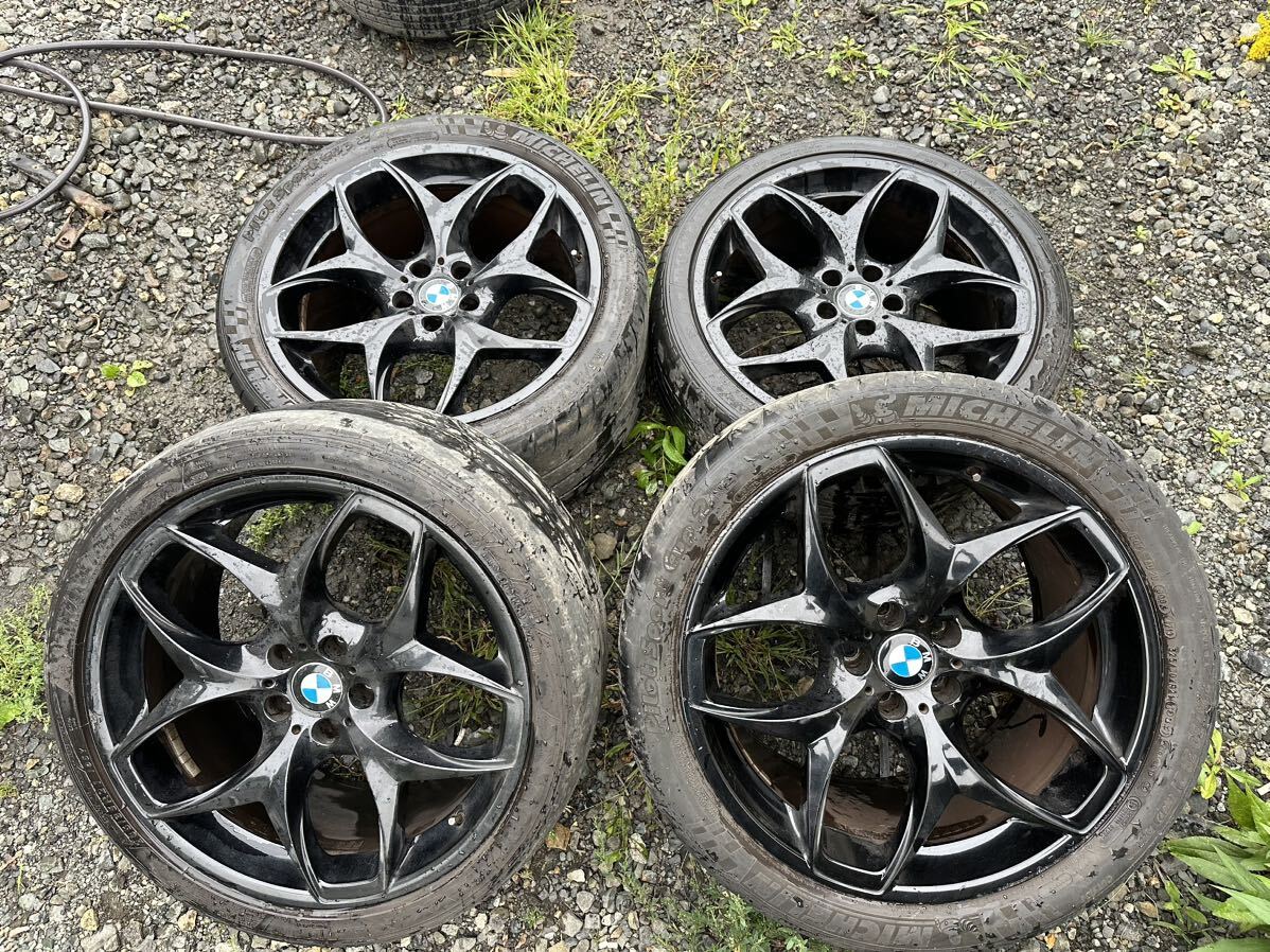 Yahoo!オークション - ホイール付タイヤ4本セットBMW E71 X6 X5 純正O...