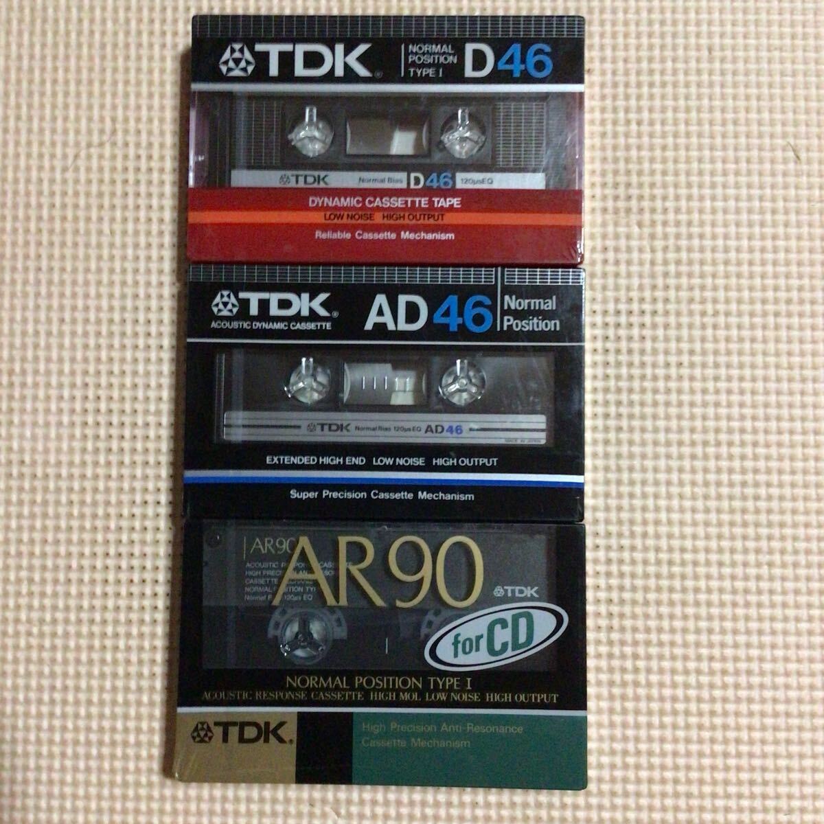 Yahoo!オークション - TDK D46.AD46. AR90.ノーマルポジション カセッ...