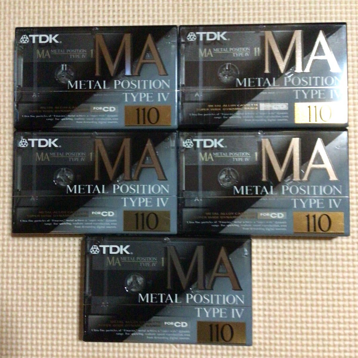 Yahoo!オークション - TDK MA METAL POSITION 110 メタルポジション カ...