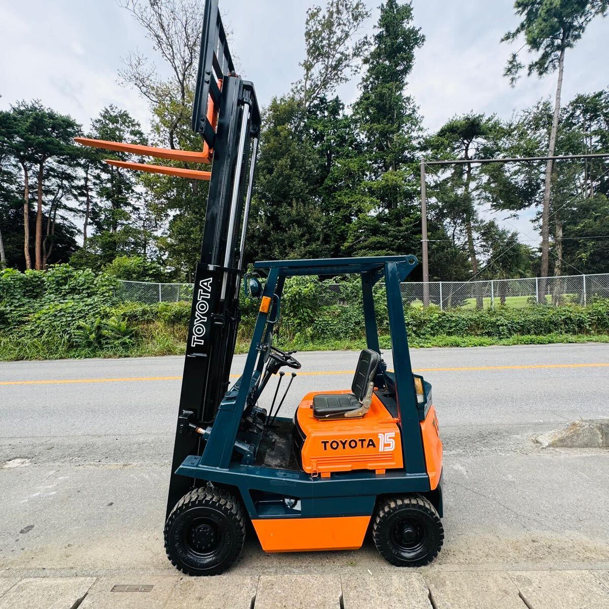 Yahoo!オークション - トヨタ フォークリフト 4FG15 1.5t ガソリン 下...