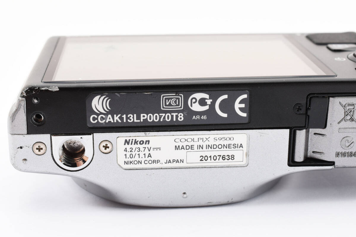 Yahoo!オークション - 【シャッターOK】NIKON COOLPIX S9500 デジタル...