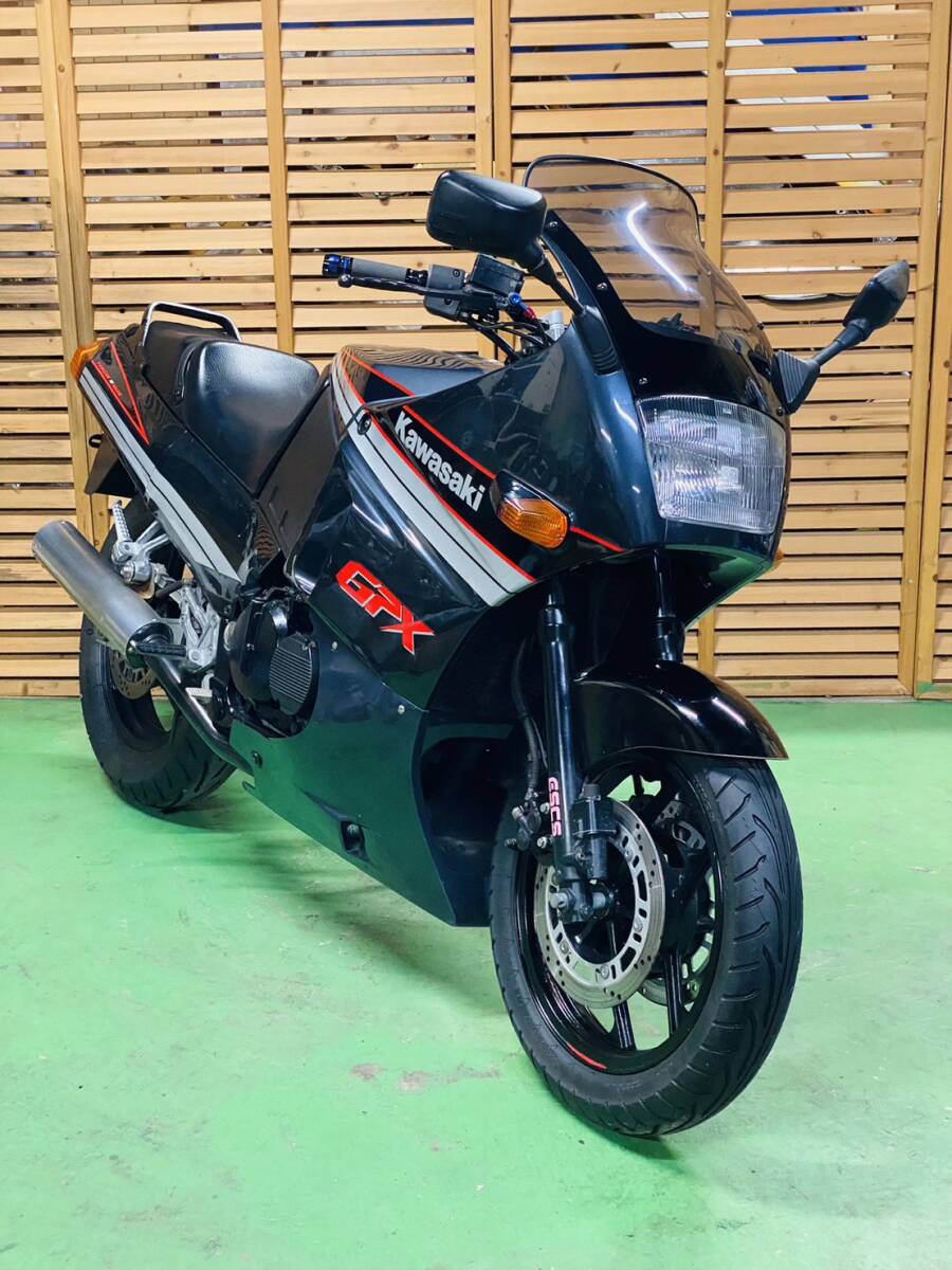 KAWASAKI GPX400R 昭和62年 17 512km 千葉県より 全国配送可能 ユーチューブ動画有り(251cc-400cc)｜売買されたオークション情報、yahooの商品情報を ...