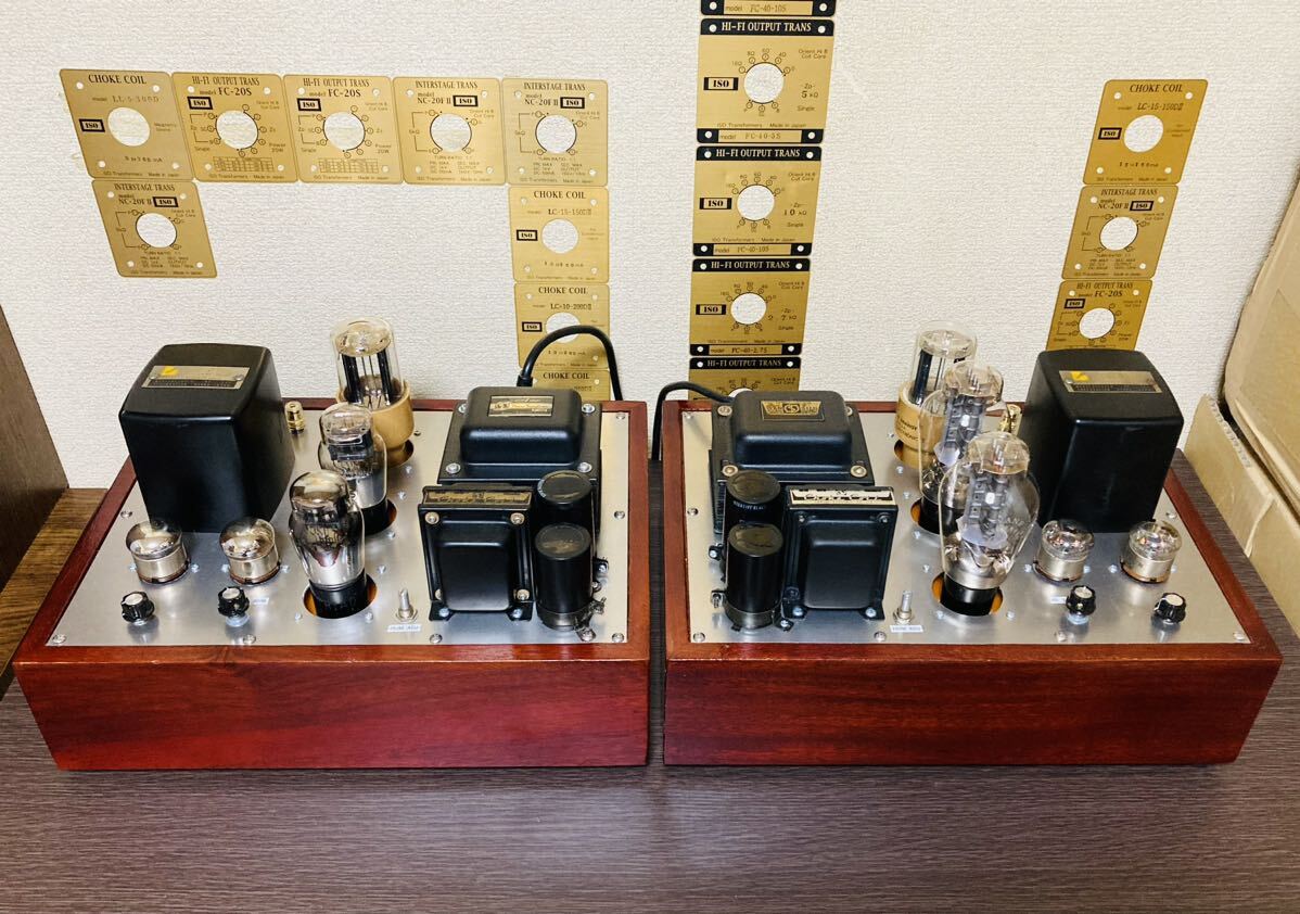 Yahoo!オークション - 45/2A3/300B コンパチ PP 真空管アンプ モノブロ...