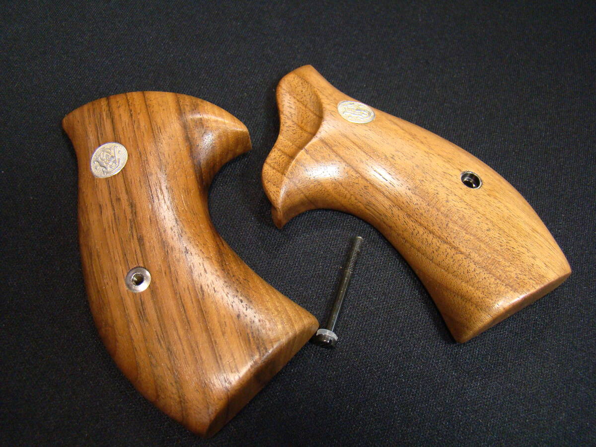 Yahoo!オークション - HWS S&W M19 2.5インチ HW 未発火 木製グリップ...