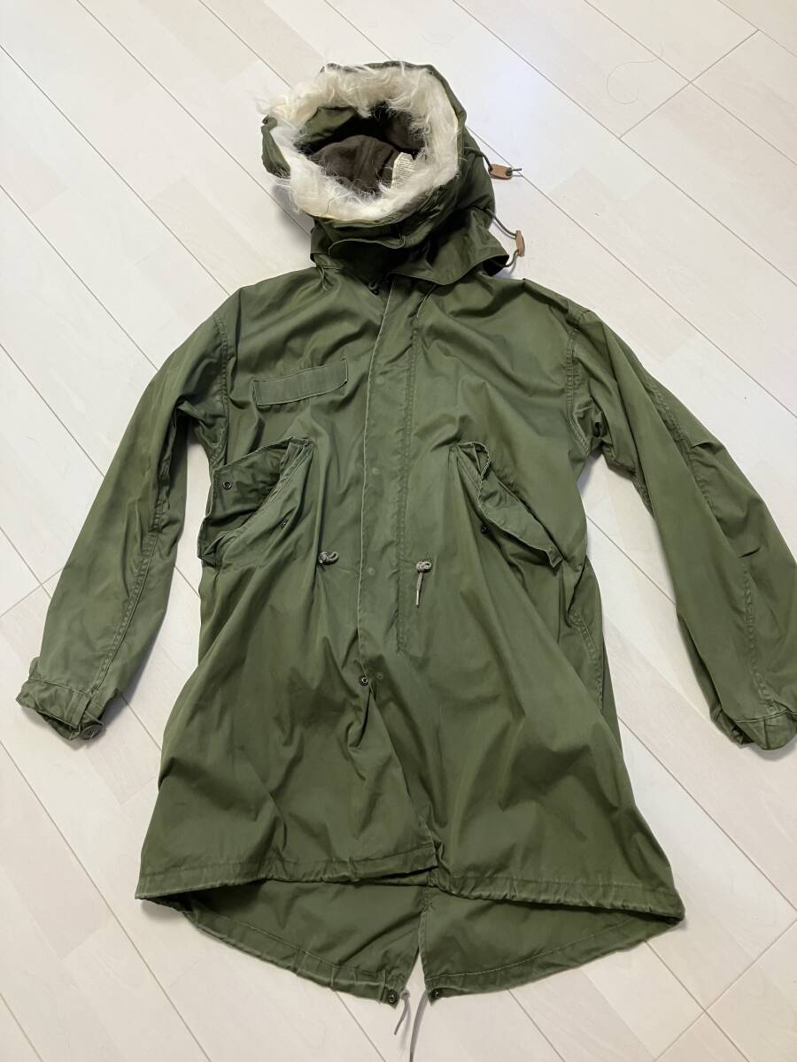 Yahoo!オークション - 【超美品 フルセット】米軍実物 USA製 M-65 モッ...