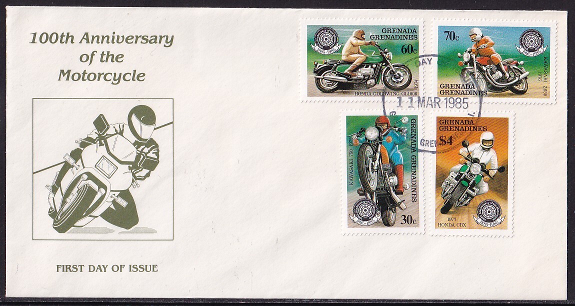 Yahoo!オークション - 5 グレナダ グレナディンズ【FDC】＜「1985 オー...