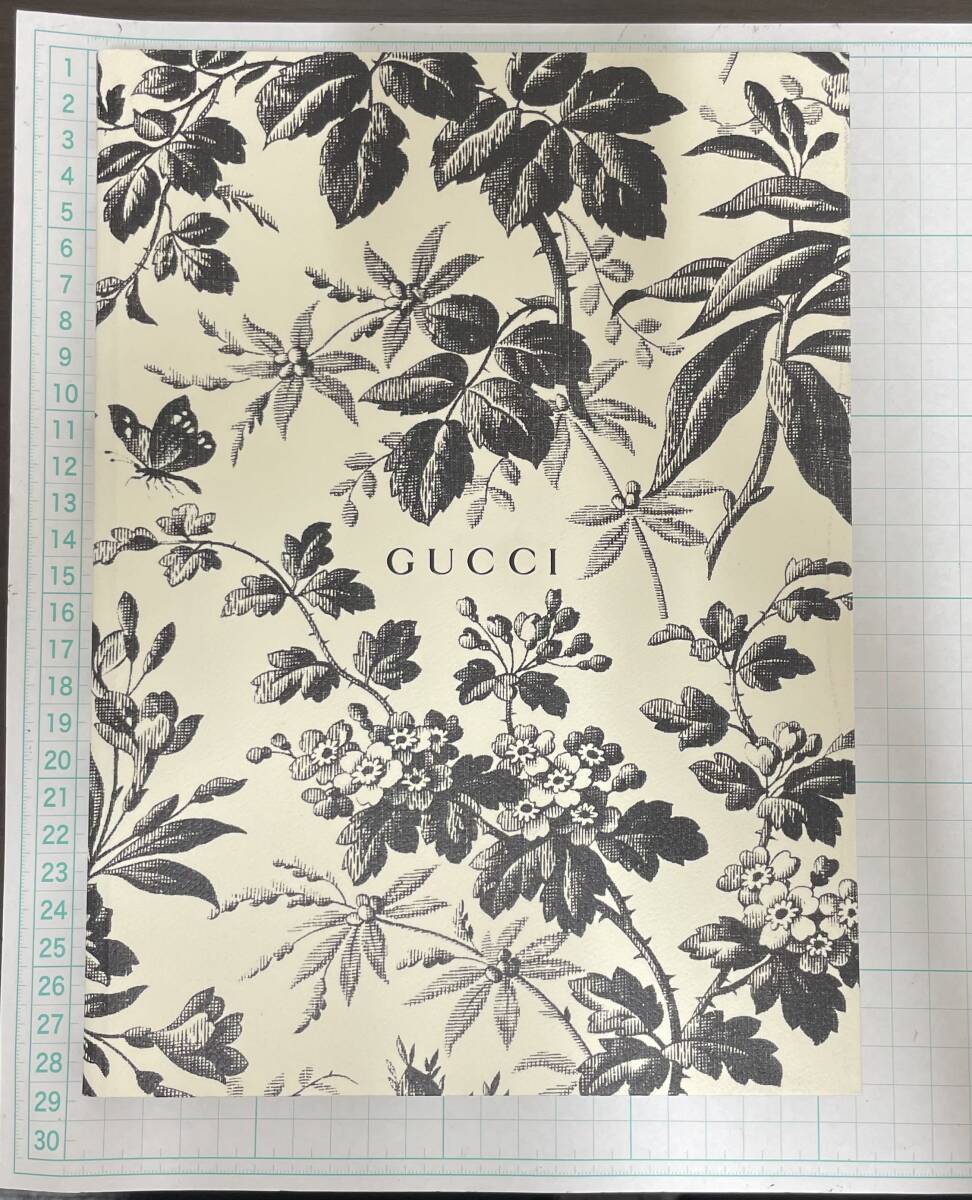 Yahoo!オークション - K2291 GUCCI グッチ ノート A4サイズ メモ用紙 ...