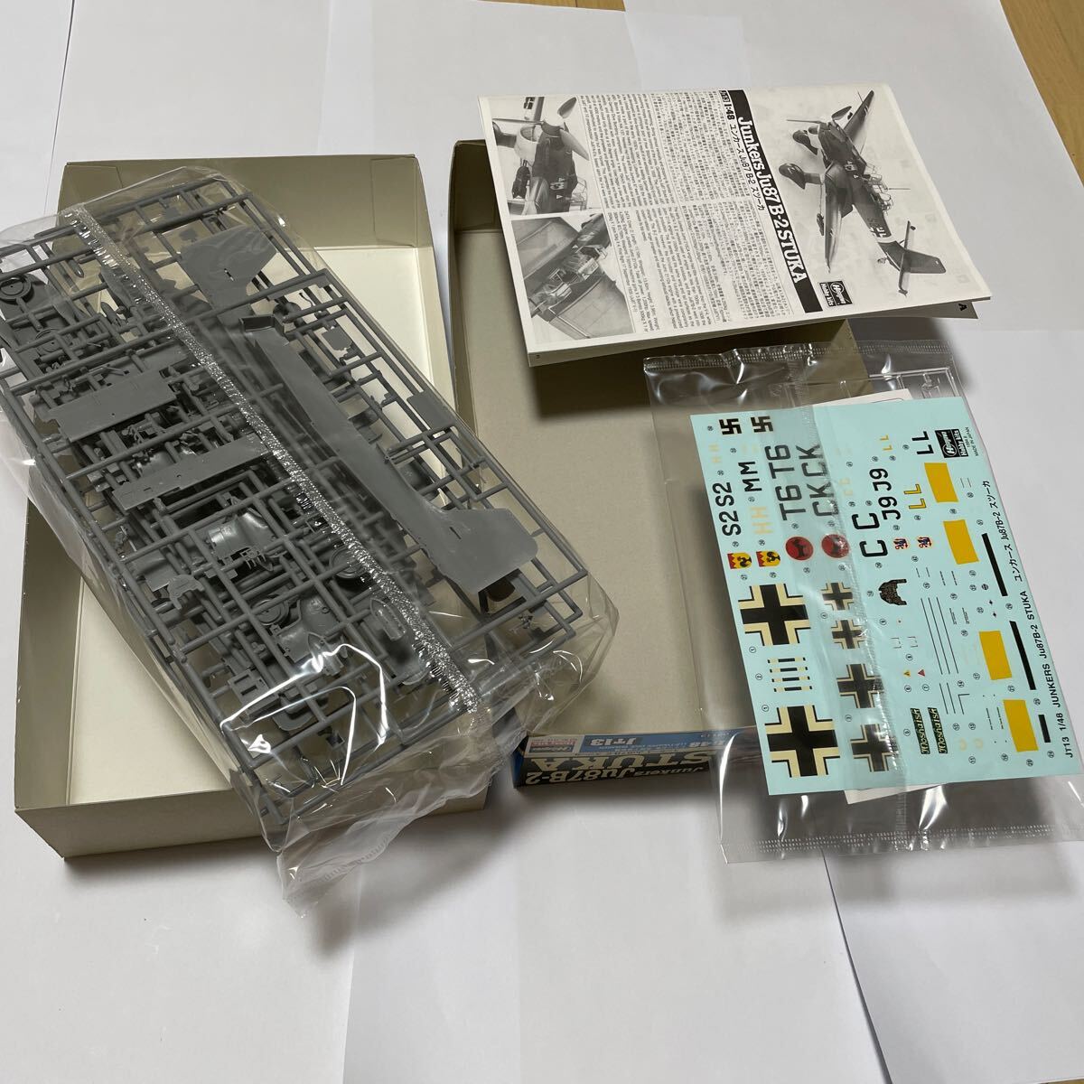 Yahoo!オークション - ユンカース Ju 87B-2 スツーカ （1/48スケール J...