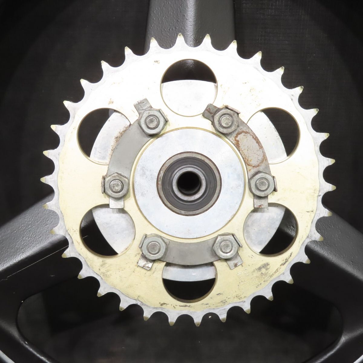 Yahoo!オークション - カワサキ Z750FX 2型 KZ750E PVM リアホイール 1...