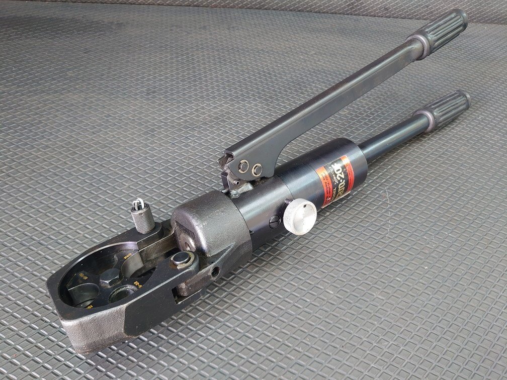 Yahoo!オークション - 亀倉 22～200sq 手動油圧式圧着工具 tam-20f 電...