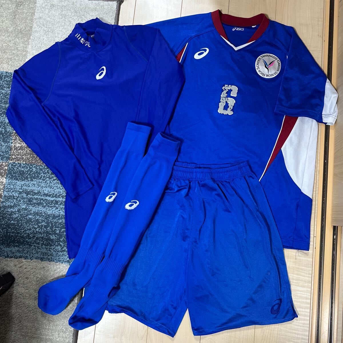 Yahoo!オークション - 山梨学院高等学校 支給品 4点セット ユニフォー...