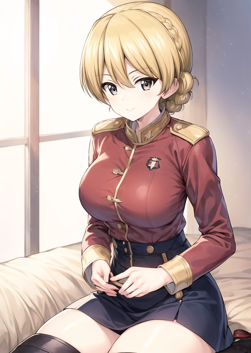 Yahoo!オークション - A0021 ガールズ&パンツァー ダージリン A4 アー...