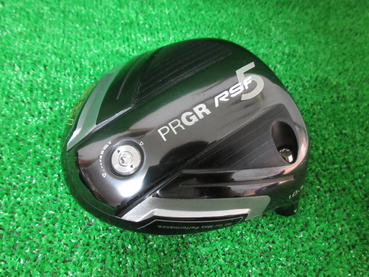 Yahoo!オークション - 7061【PRGR】RS F 5 1W 10.5度 ヘッド単品 ヘッ...