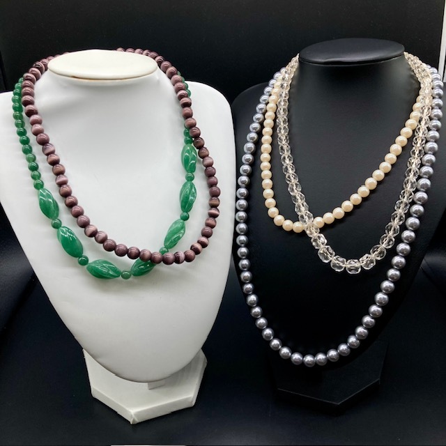 Yahoo!オークション - K693 すべてSILVER刻印あり ネックレス 5点まと...