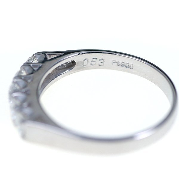 Yahoo!オークション - Z_300 Pt900 ダイヤモンド 0.53 ct リング