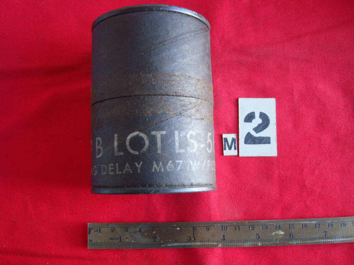 Yahoo!オークション - US M67手榴弾空ケース クッション材付（携...