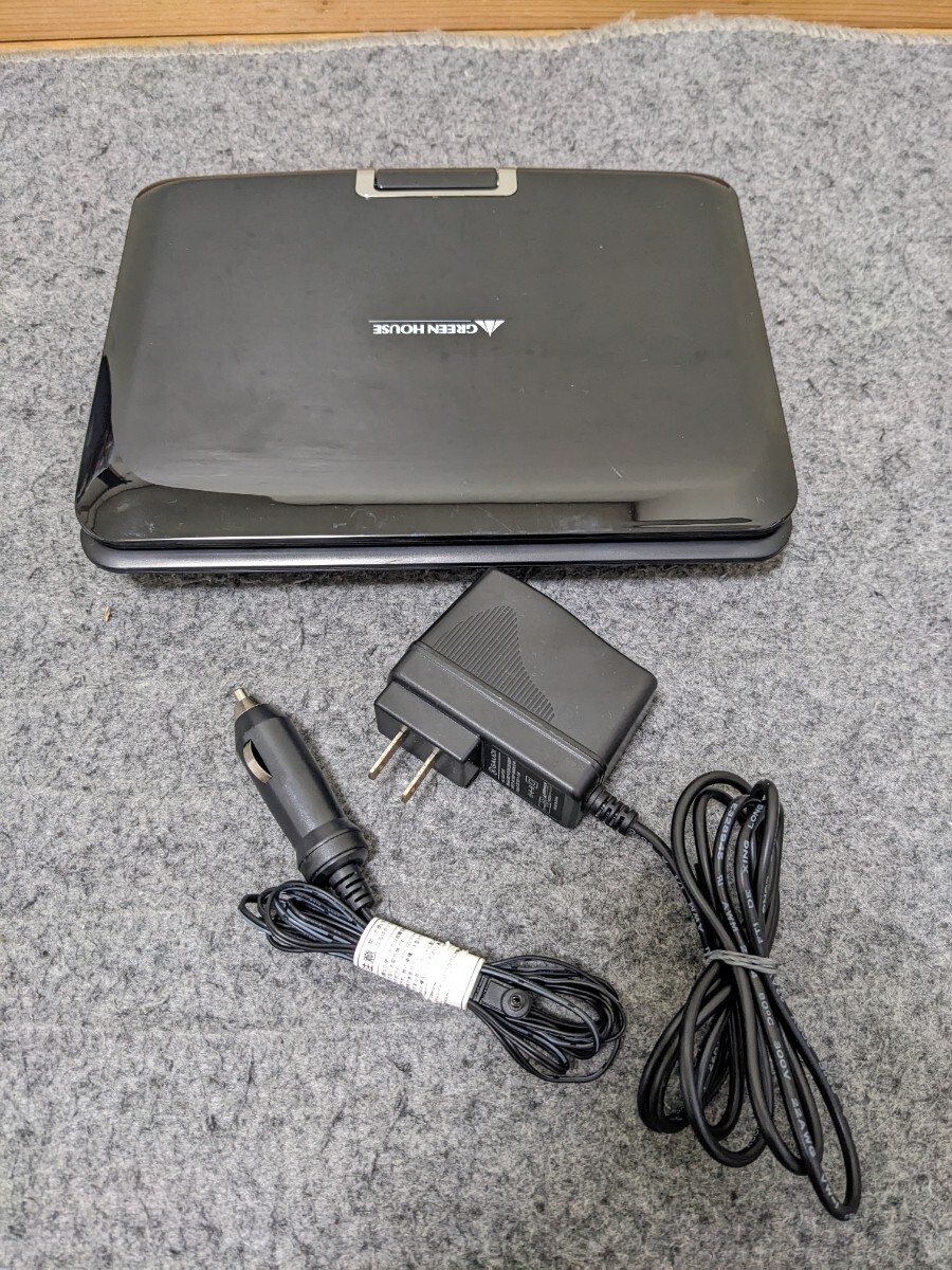 Yahoo!オークション - GREEN HOUSE ポータブルDVDプレーヤー JT3-308