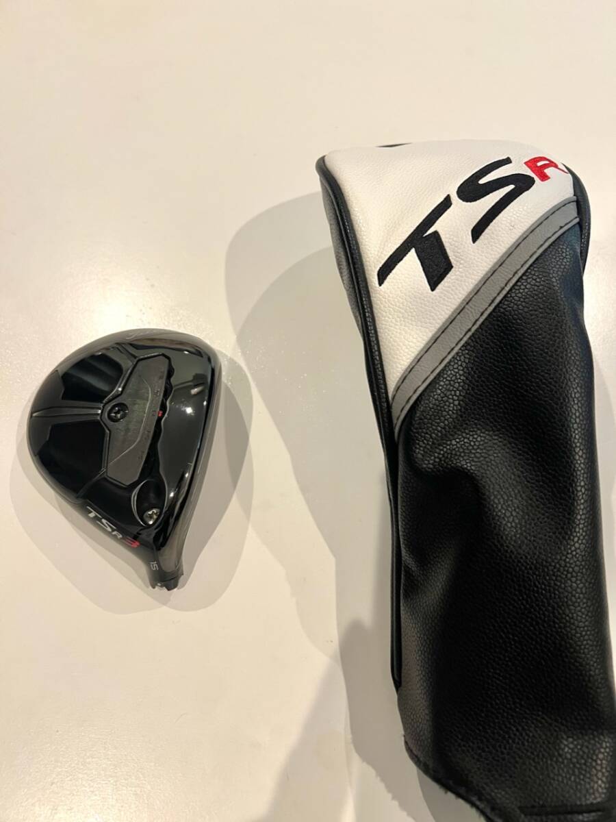 Yahoo!オークション - タイトリスト TSR3 3W 15° ヘッド カバー付き Ti...