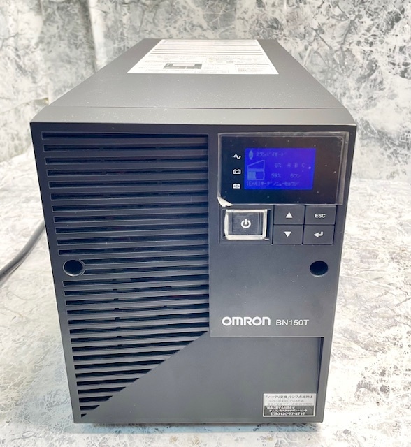 1962//OMRON オムロン UPS 無停電電源装置 BN150T(UPS、無停電電源装置)｜売買されたオークション情報、yahooの商品情報をアーカイブ公開 - オークファン ...