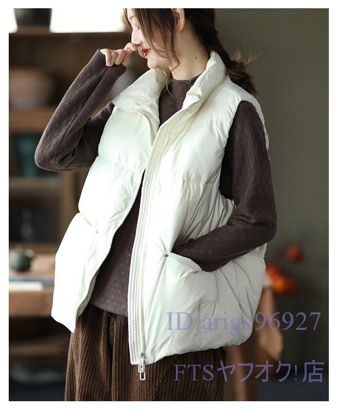 Yahoo!オークション - V749 新品フリーサイズ ベストダウンベストジャ...