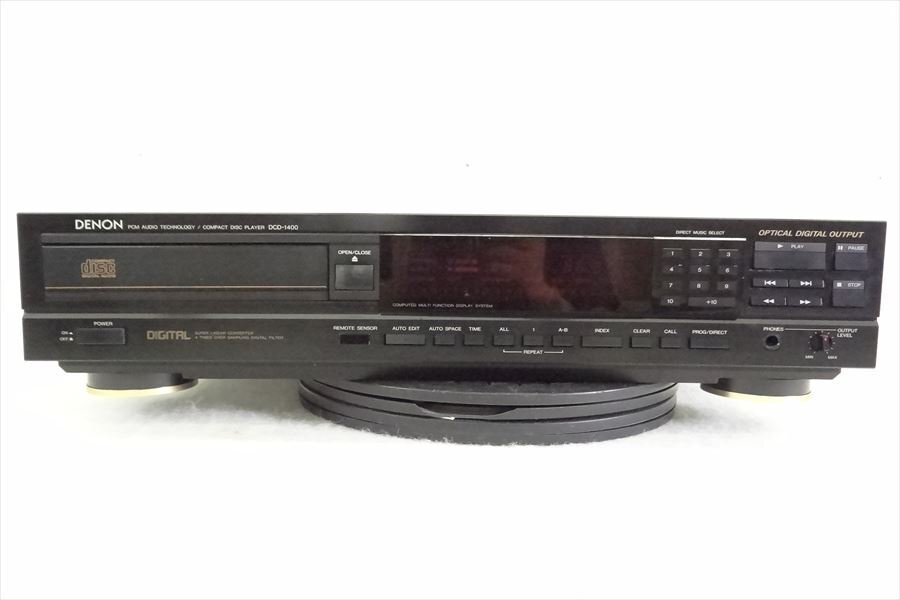 Yahoo!オークション - DENON デノン DCD-1400 CDプレーヤー 中古 現状...