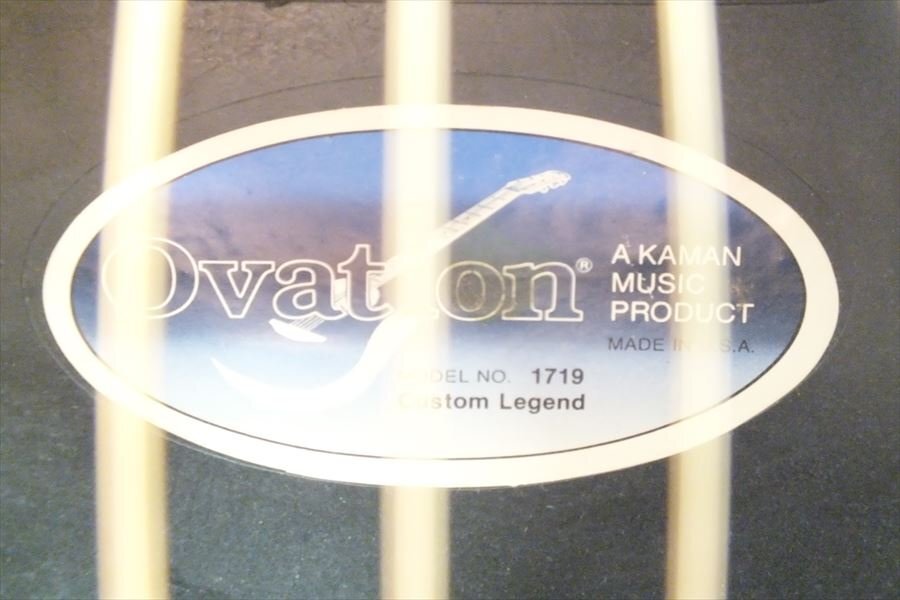 Yahoo!オークション - OVATION オベーション 1719 Custom Legend エレ...