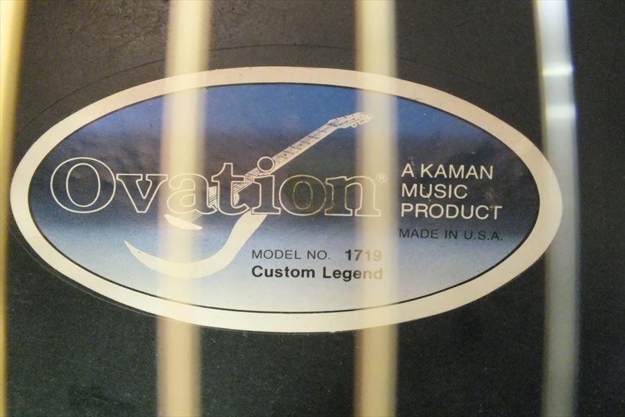 Yahoo!オークション - OVATION オベーション 1719 Custom Legend エレ...