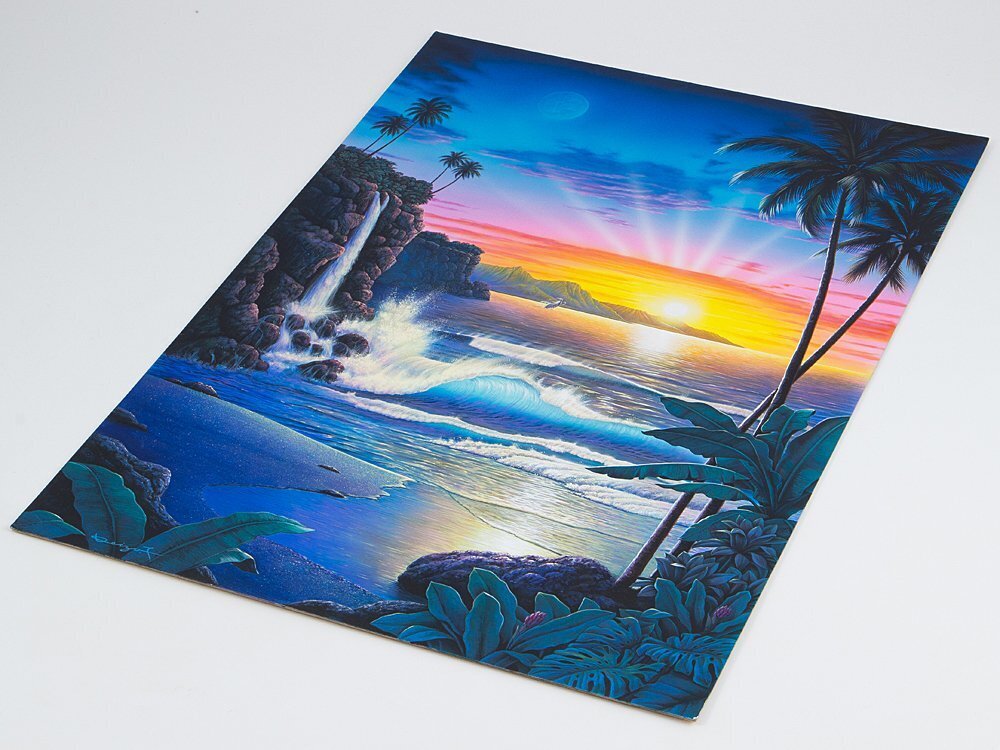 Yahoo!オークション - 【1on1】真作 塚本馨三 『クジラのいる海』 アク...