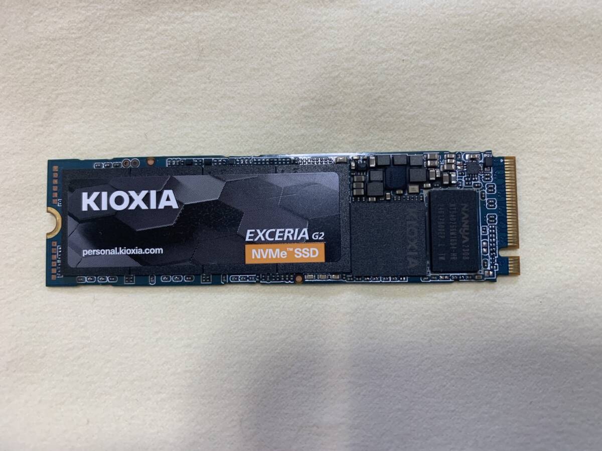 Yahoo!オークション - KIOXIA-EXCERIA G2 SSD(LRC20Z500G) 500GB NVMe...