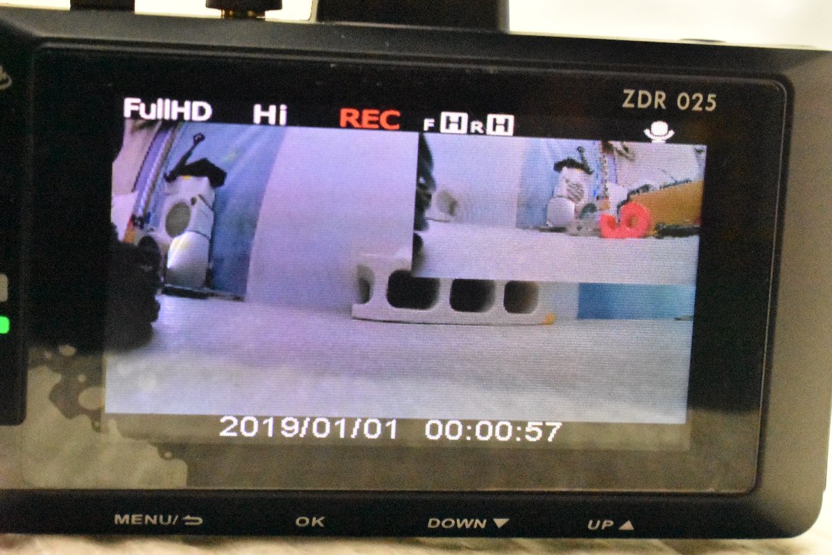 Yahoo!オークション - コムテック ドライブレコーダー ZDR025 前後 2カ...