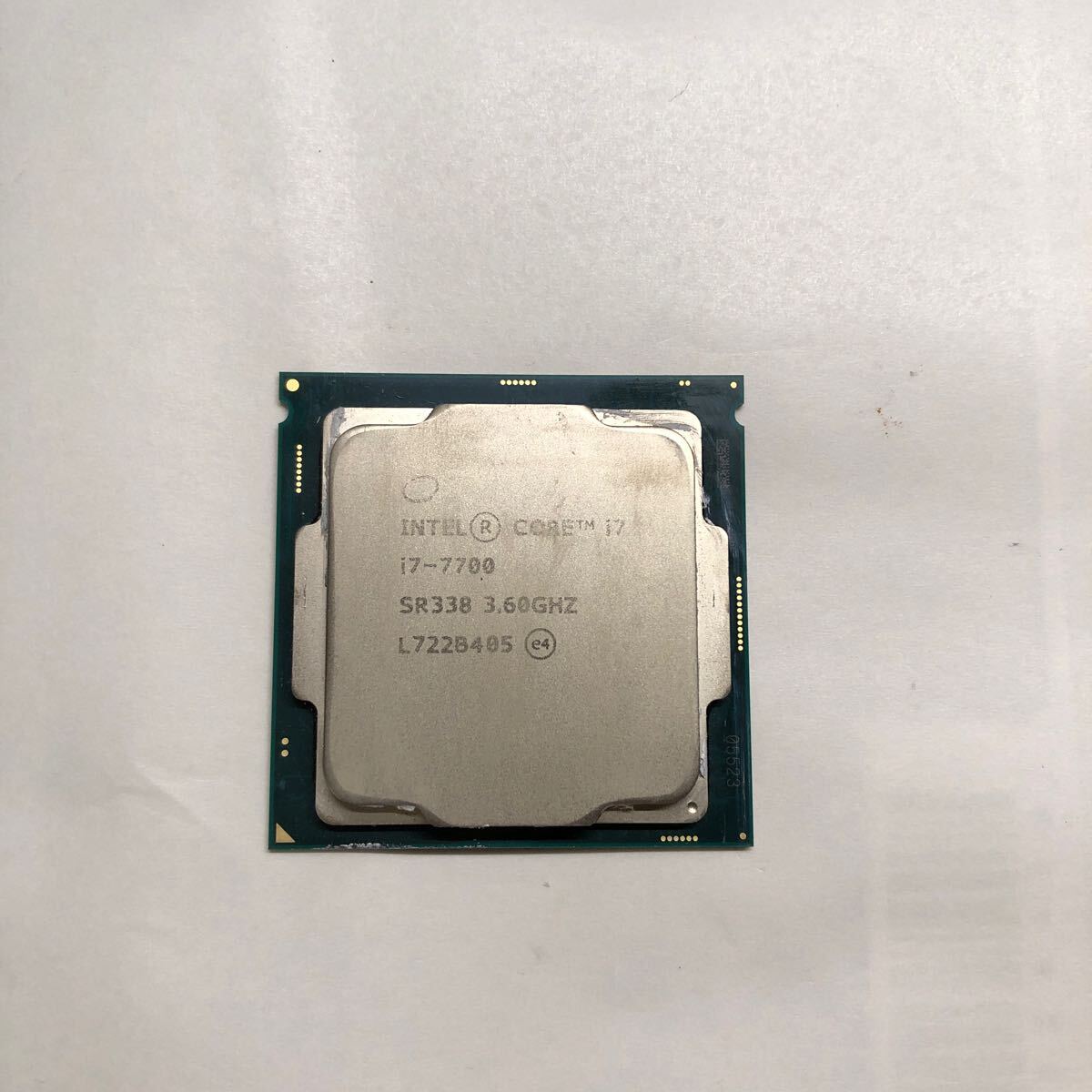 Yahoo!オークション - Intel Core i7 7700 3.60GHZ SR338 /118