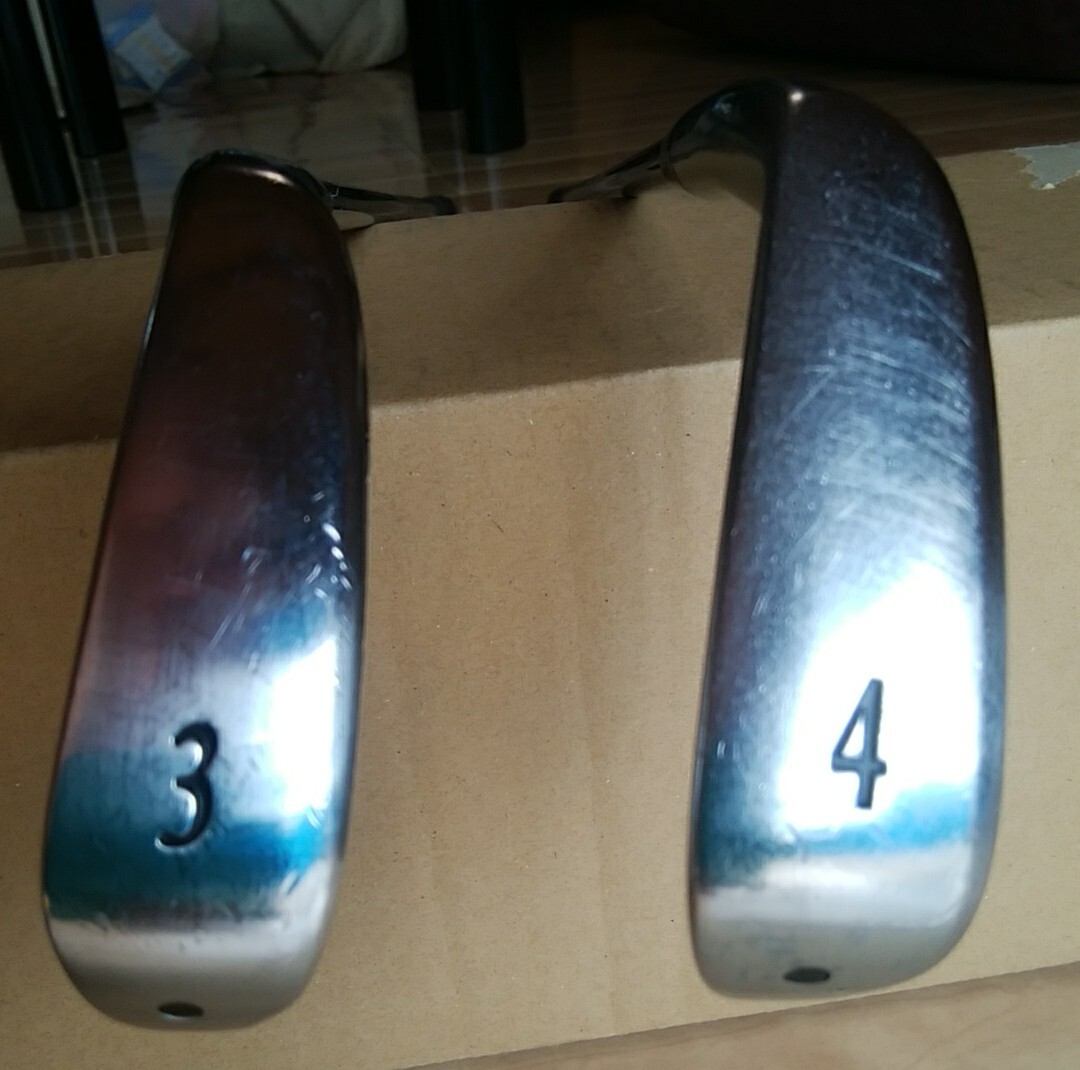 Yahoo!オークション - 名器 Z-U45 3番 4番セット アイアン型ユーティリ...