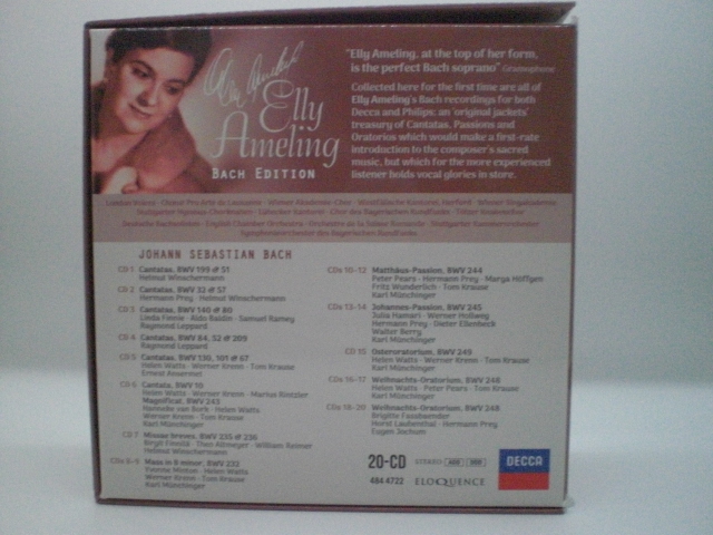 Yahoo!オークション - 20CD エリー・アメリング・バッハ・エディション...