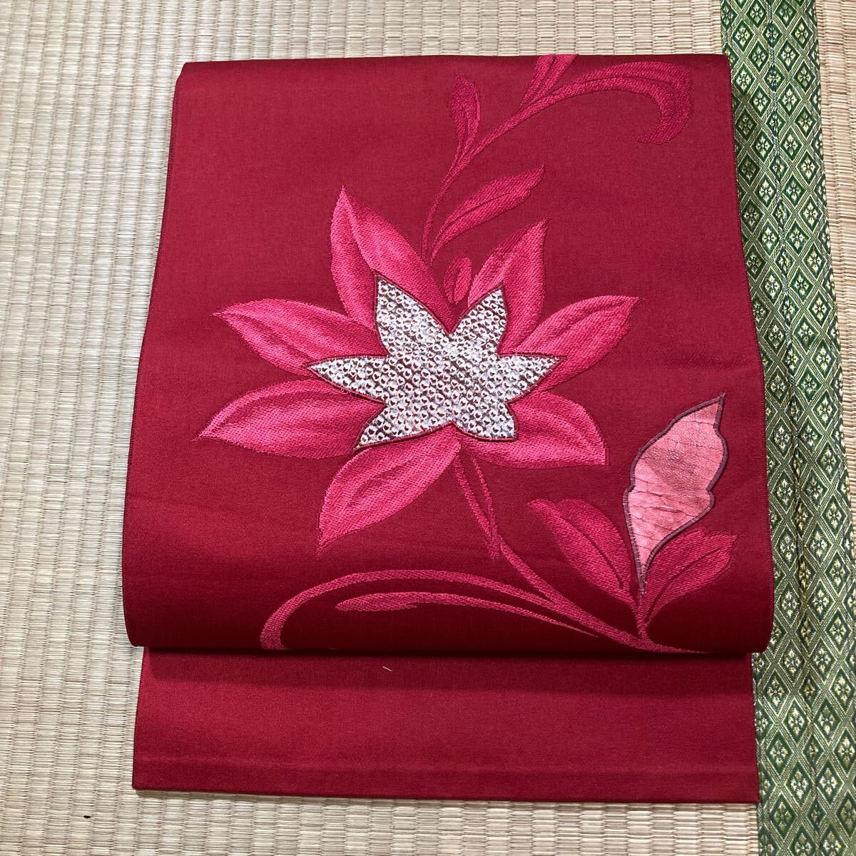 名古屋帯松葉仕立て太鼓柄M053｜代購幫