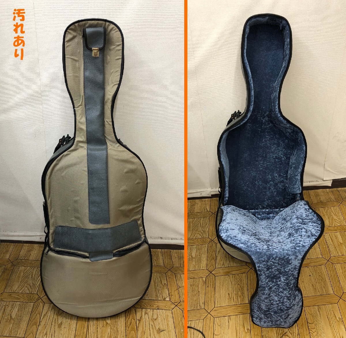 Yahoo!オークション - ジャンク品 チェロ NO.72 4/4 SUZUKI