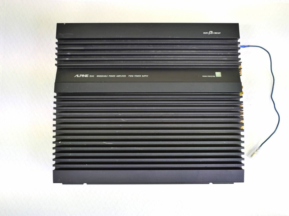 Yahoo!オークション - Alpine 3543 2ch 最大150w×2ch/300w×1ch 当時...