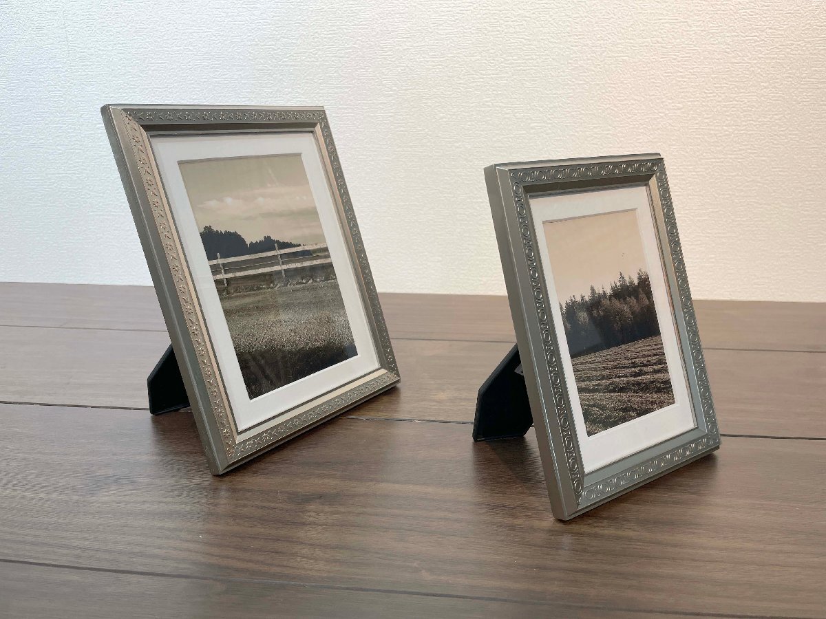 Yahoo!オークション - 【福岡】W153 フォトフレーム アートフレーム 2...